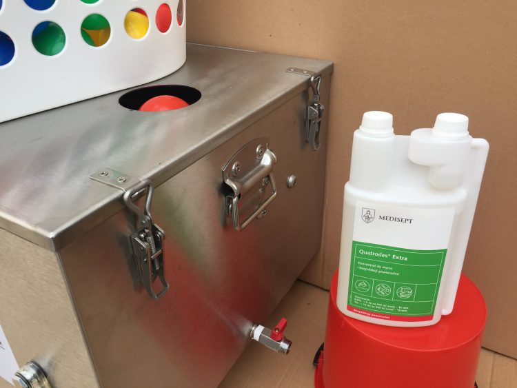 BaPoClean - Ball-pool ball cleaning machine - Ball-pit ball washing machine